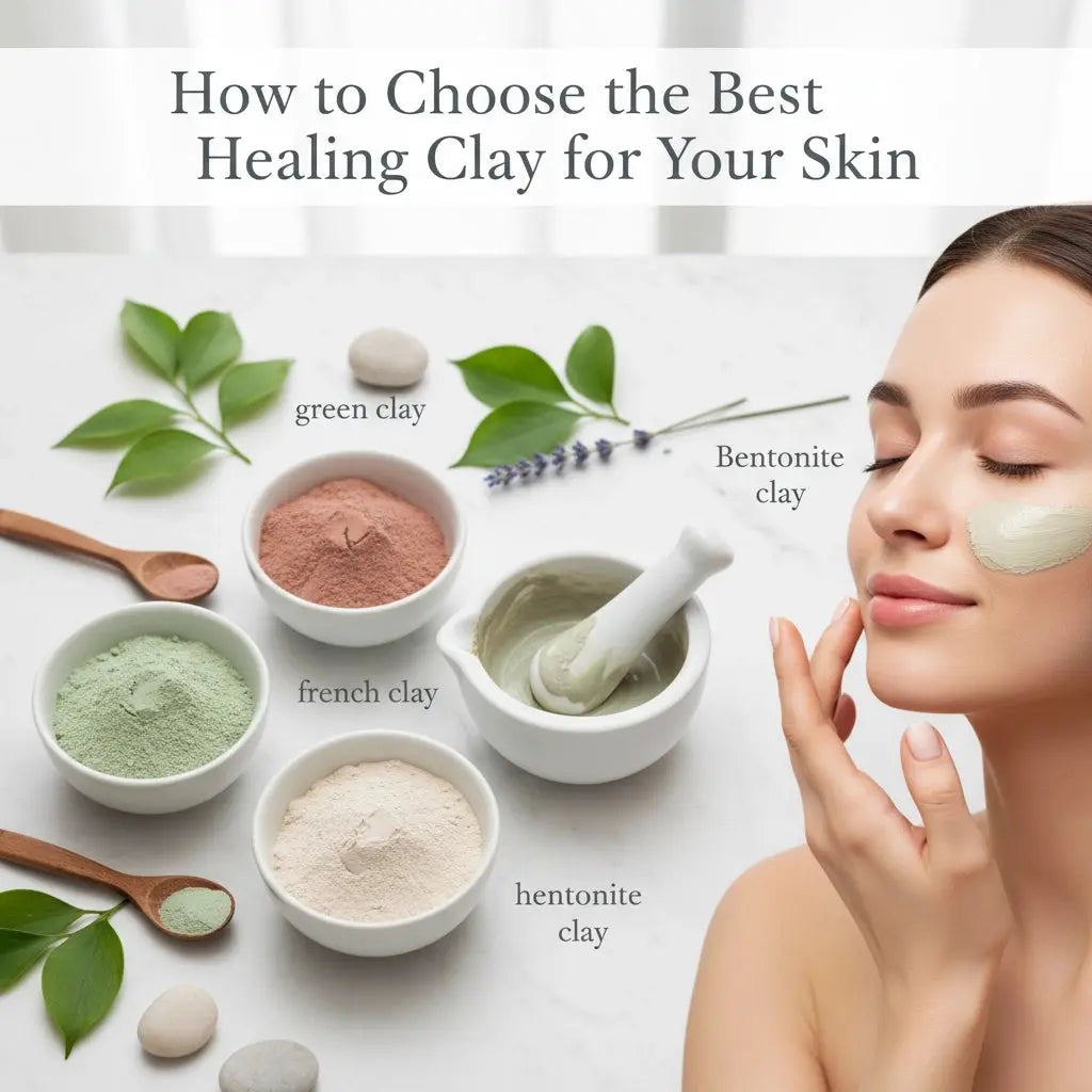 How to Choose the Best Healing Clay for Your Skin - CLAYER