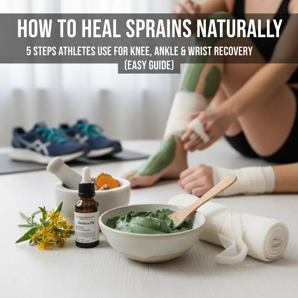 How to Heal Sprains Naturally: 5 Steps Athletes Use for Knee, Ankle ...