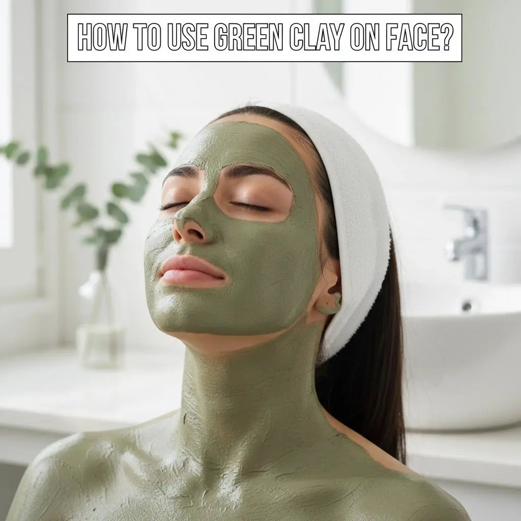 How to use green clay on face? - CLAYER