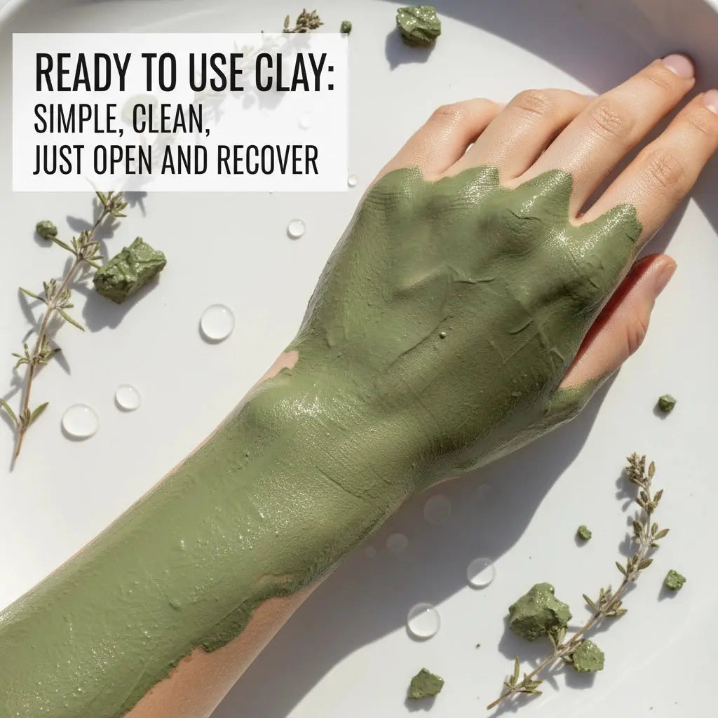 Ready to Use Clay: Simple, Clean, Just Open and Recover - CLAYER