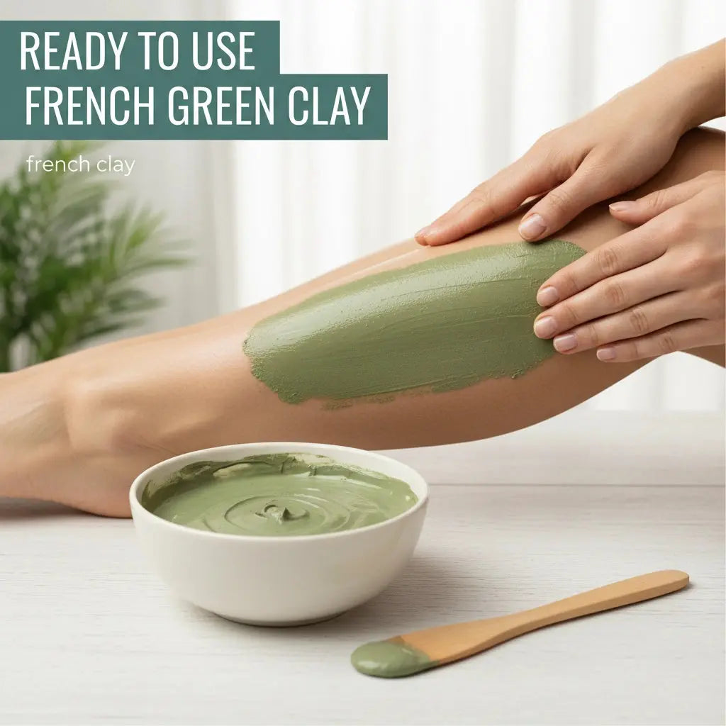 Ready to Use French Green Clay - CLAYER