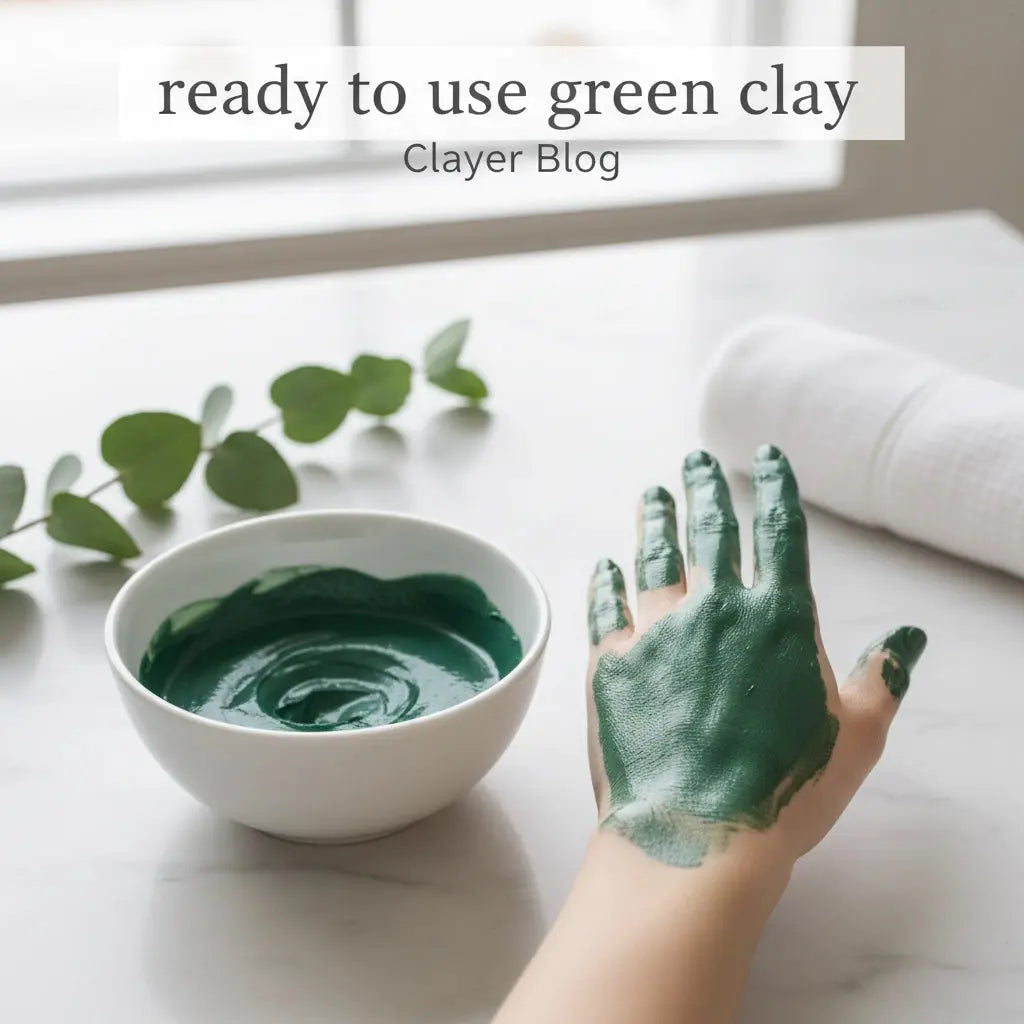 Ready to Use Green Clay - CLAYER