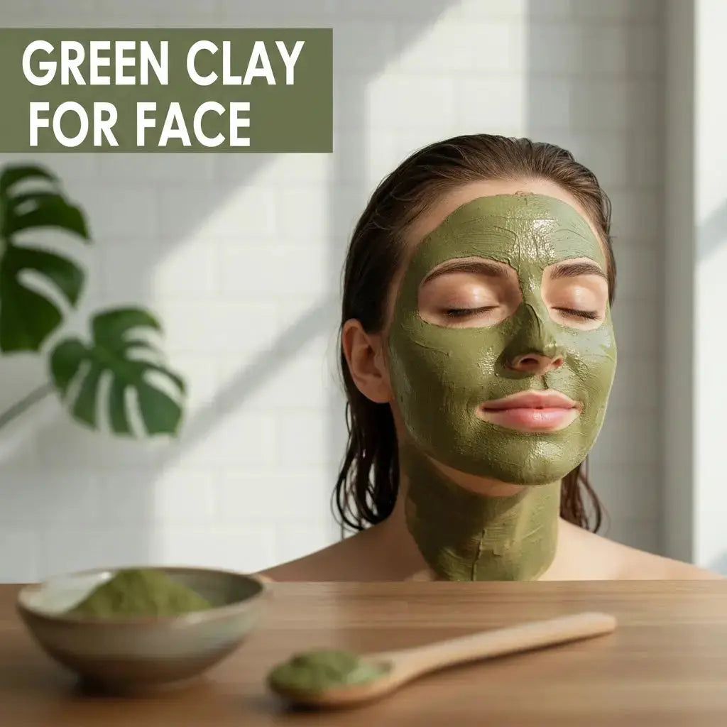 green clay for face - CLAYER