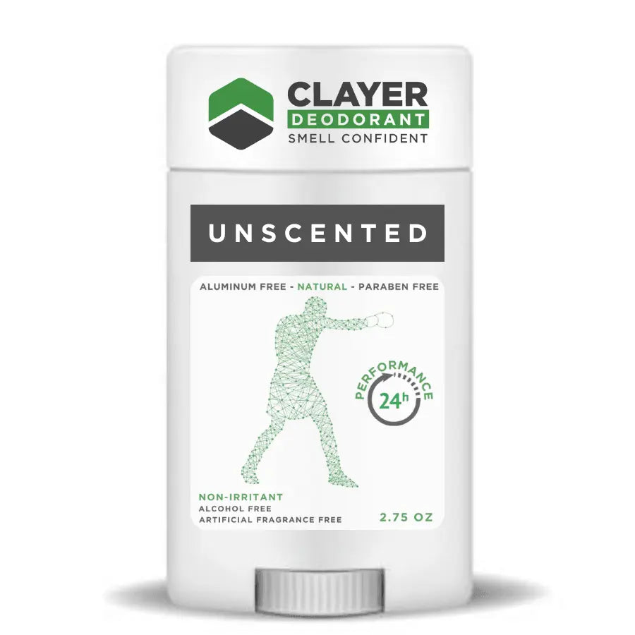 Clayer Natural Deodorant - Fighter Pro Sport - 2.75 OZ – CLAYER
